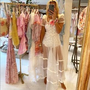 LoveShackFancy | Dresses | Loveshackfancy Bridal Wedding Gown Maxi ...